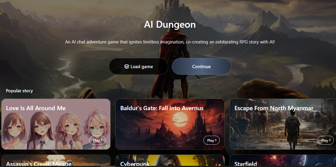 HayoAI (AI Dungeon) review: Free Interactive Storytelling tool
